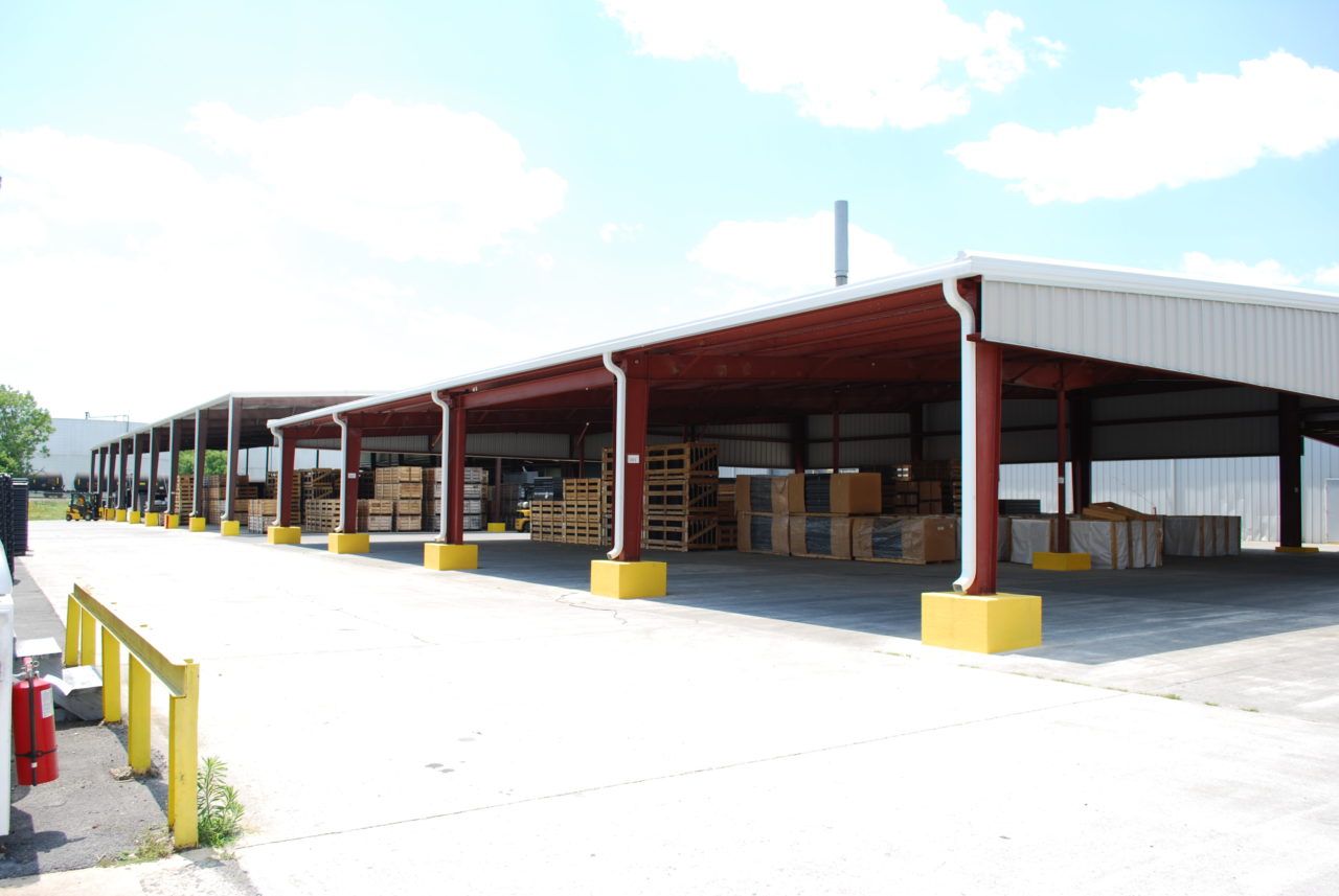 Brentwood Industries Canopy | LCW Construction